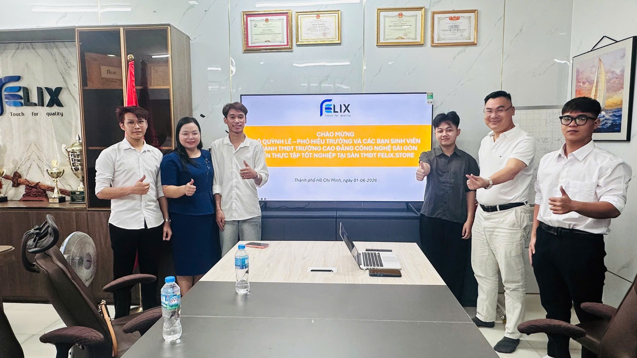 Chào Mừng Sinh Viên Trường Cao Đẳng Công Nghệ Sài Gòn Đến Thực Tập Tốt ...